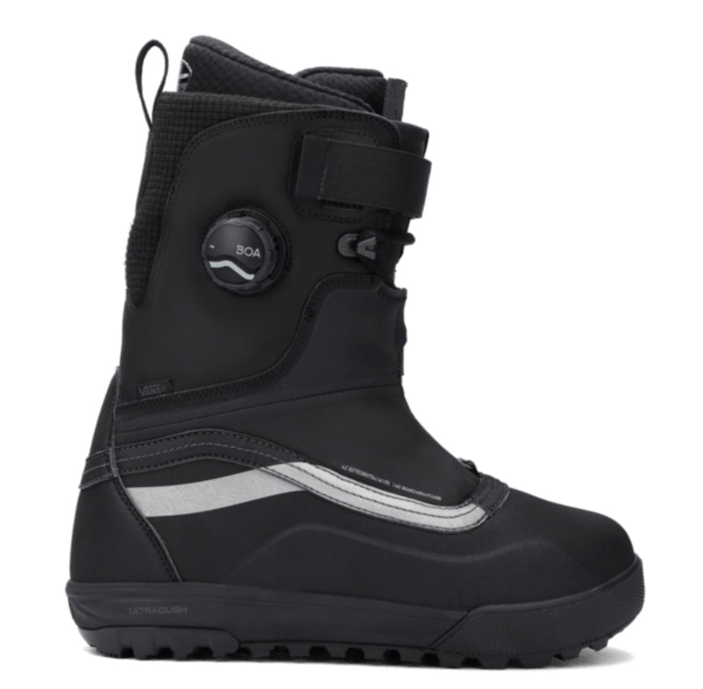 The Vans Infuse Snowsurf Snowboard Boot in Blackout 2026
