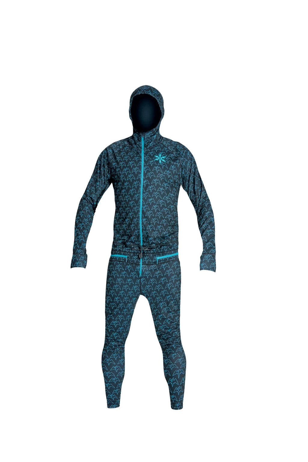 Airblaster Classic Ninja Suit in Bluebird Terry