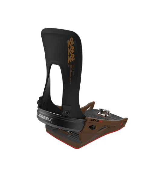 The K2 Clicker X Hb Step In Snowboard Bindings 2025