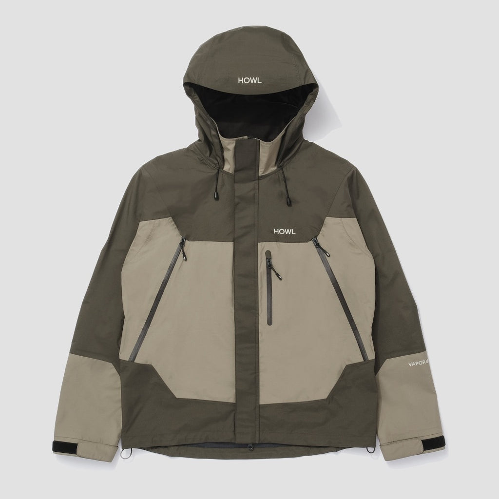 The Howl Shell Jacket in Moss 2024