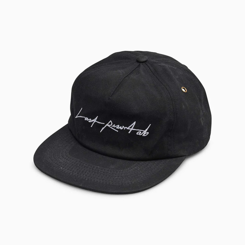 The Last Resort Webbed Full Mesh Hat in Black