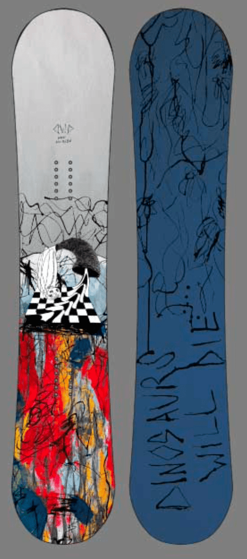 Dinosaurs Will Die (DWD) Darrah Snowboard 2024 | M I L O S P O R T