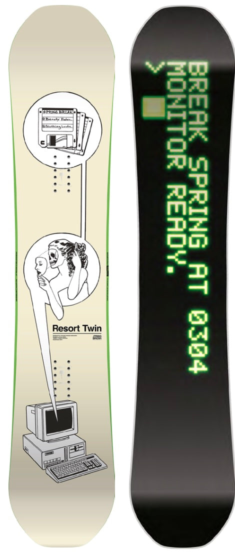 The Capita Spring Break Resort Twin Snowboard 2026