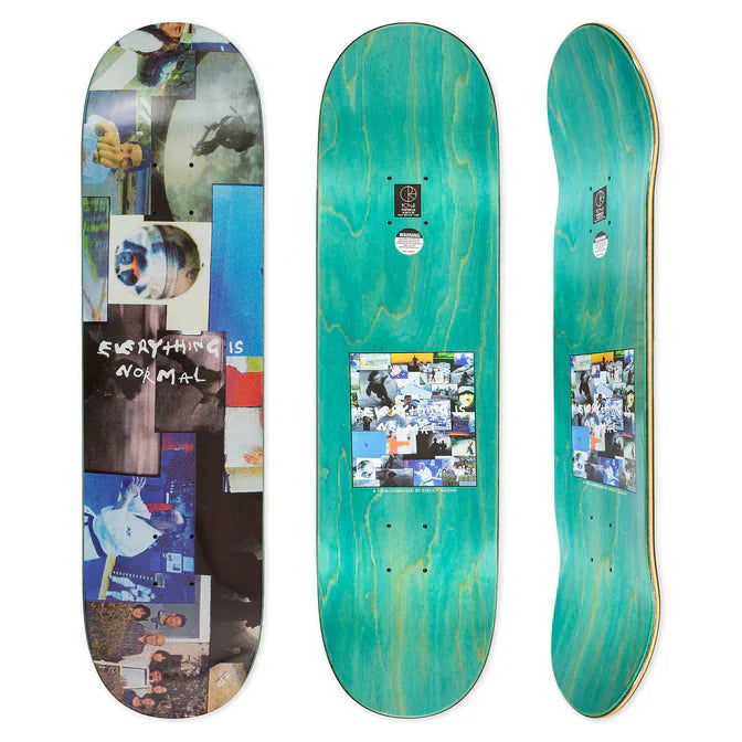 The Polar Team Everything is Normal Skateboard Deck