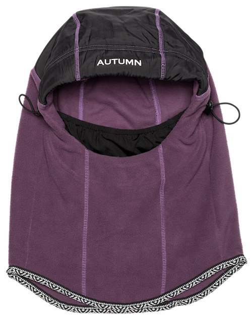 The Autumn Hi Tek Hood In Purple