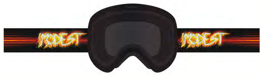 The Modest Pulse Snow Goggle in Phil Hansen Black Color